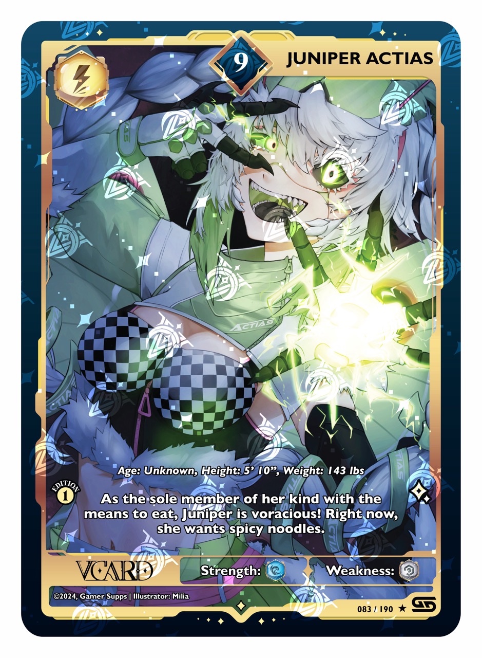 VCard Trading Card Game