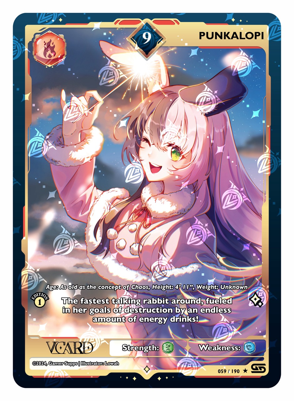 VCard Trading Card Game