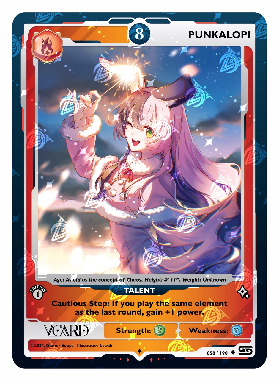 VCard Trading Card Game