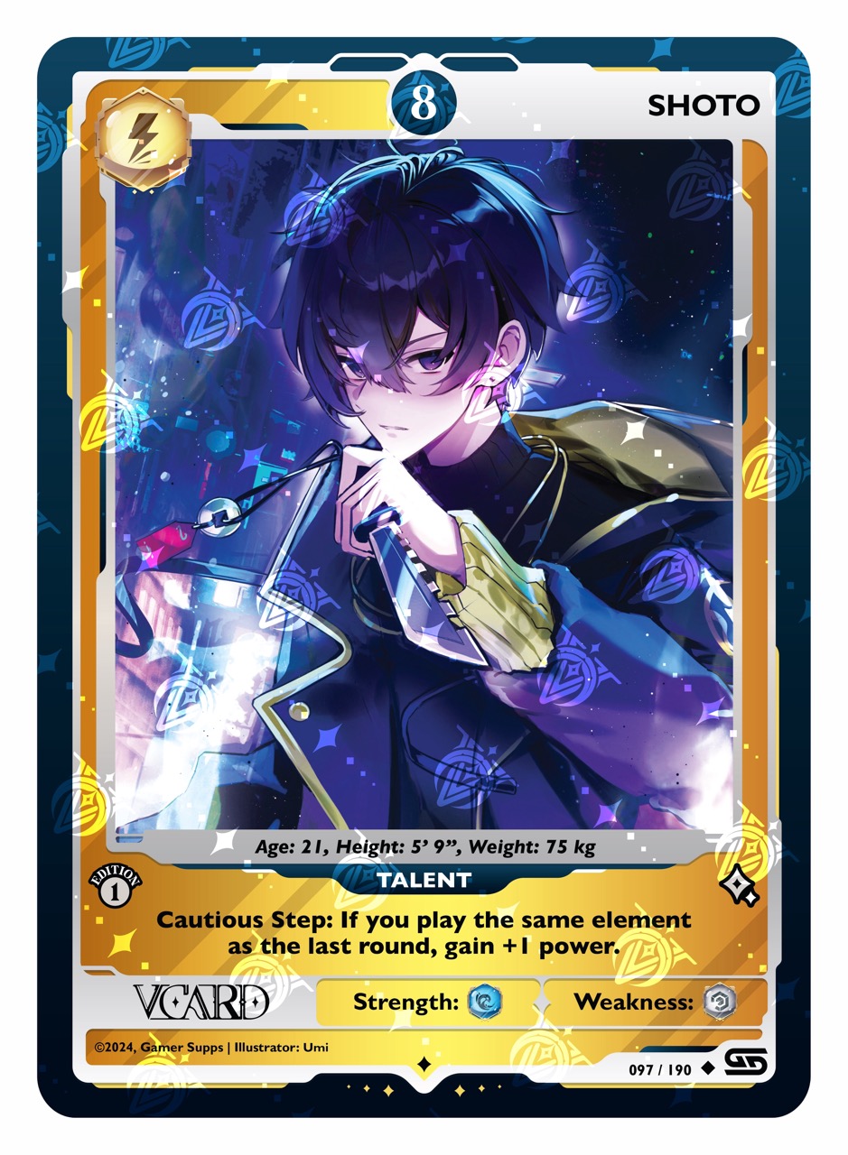 VCard Trading Card Game